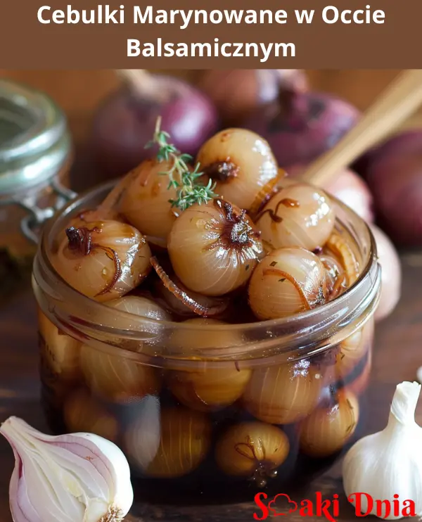 Cebulki Marynowane W Occie Balsamicznym | Smakidnia