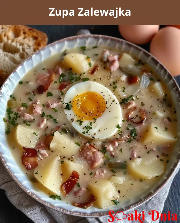 Zalewajka Ze Śmietaną | Smakidnia