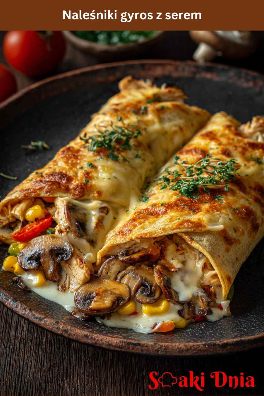 Naleśniki Gyros Z Serem