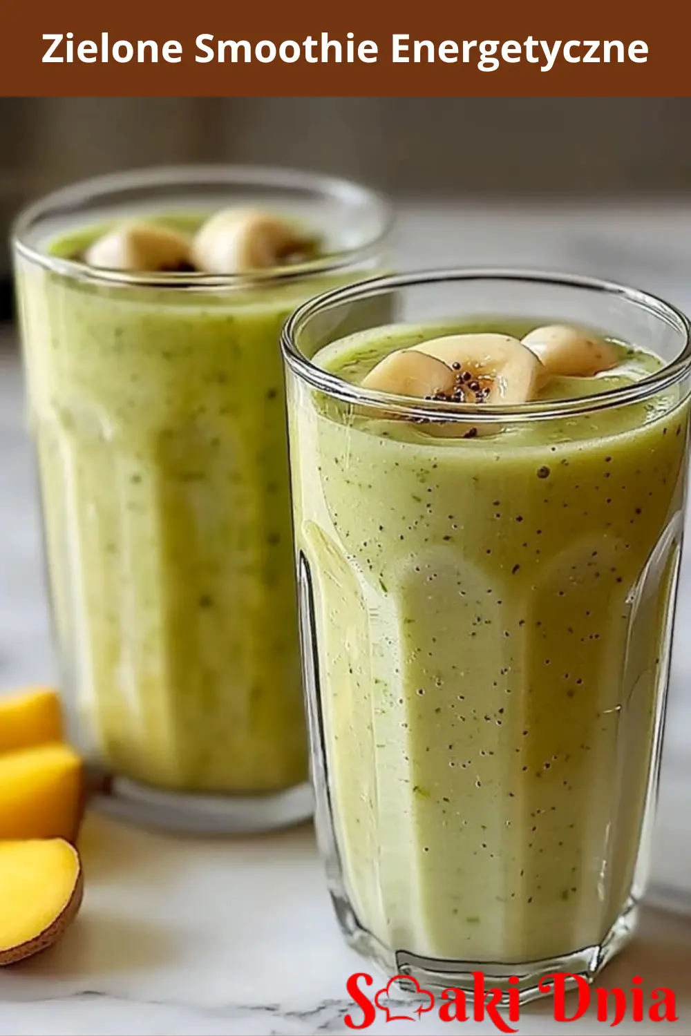 Zielone Smoothie Energetyczne | Smakidnia