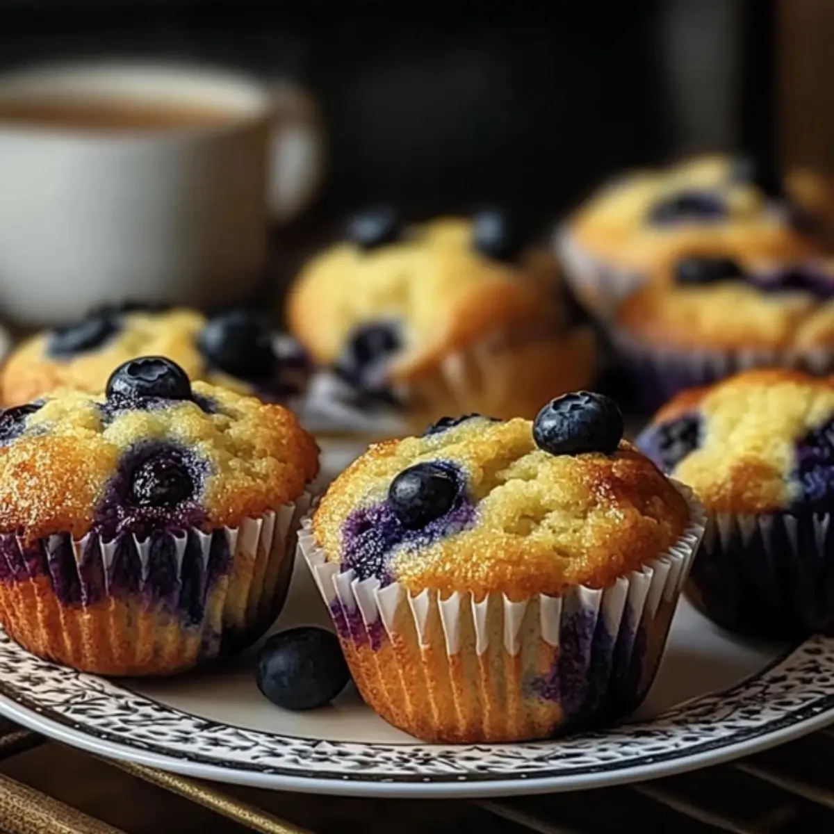 Muffinki Jagodowe | Smakidnia