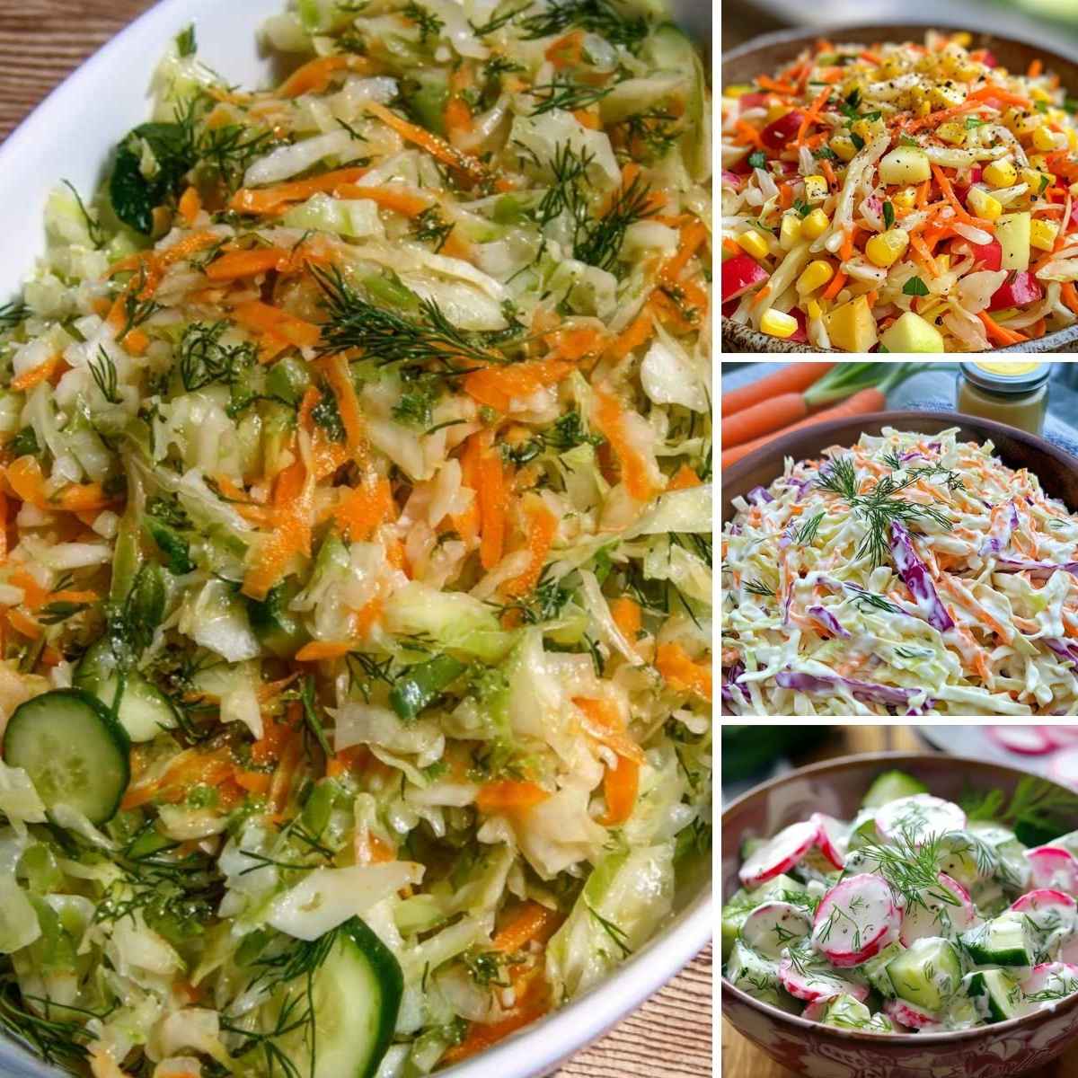 10 Najlepszych Przepisów Na Surówki Do Obiadu